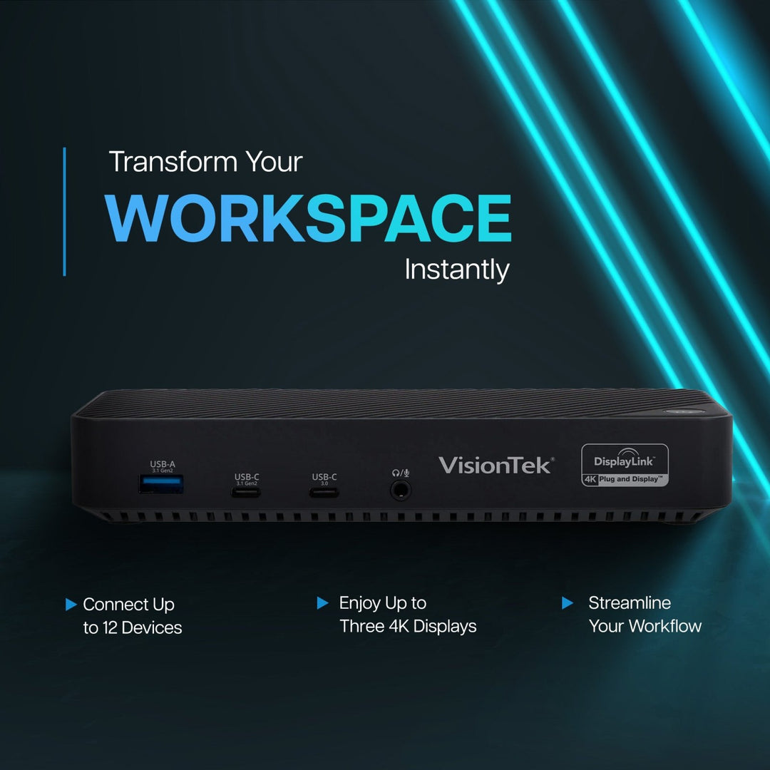 VisionTek DisplayLink Docking Stations – VisionTek.com